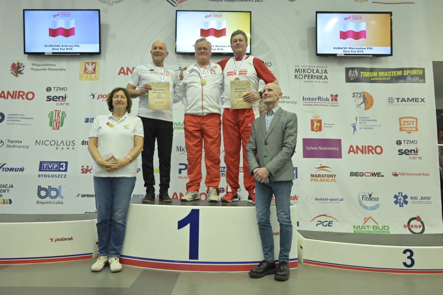 2023 WMA Indoor Championships Medal Table - World Masters Athletics